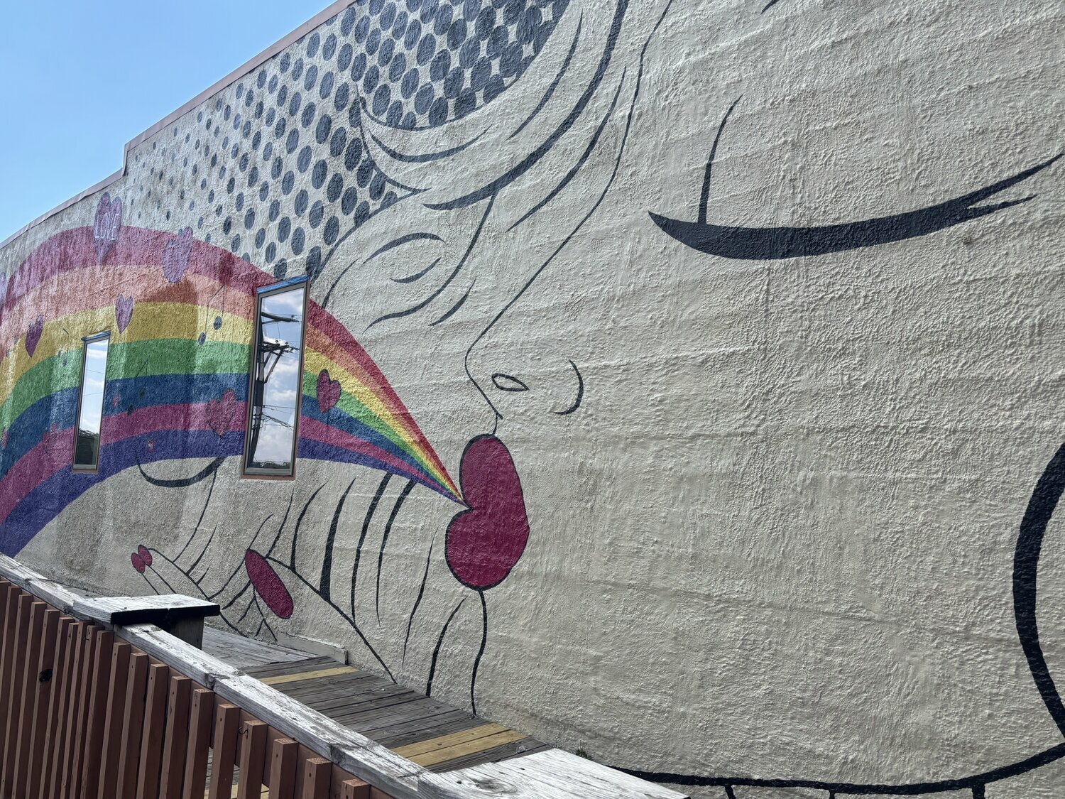Artist Completes Colorful Mural Ahead of Unveiling on Saturday - Benton ...
