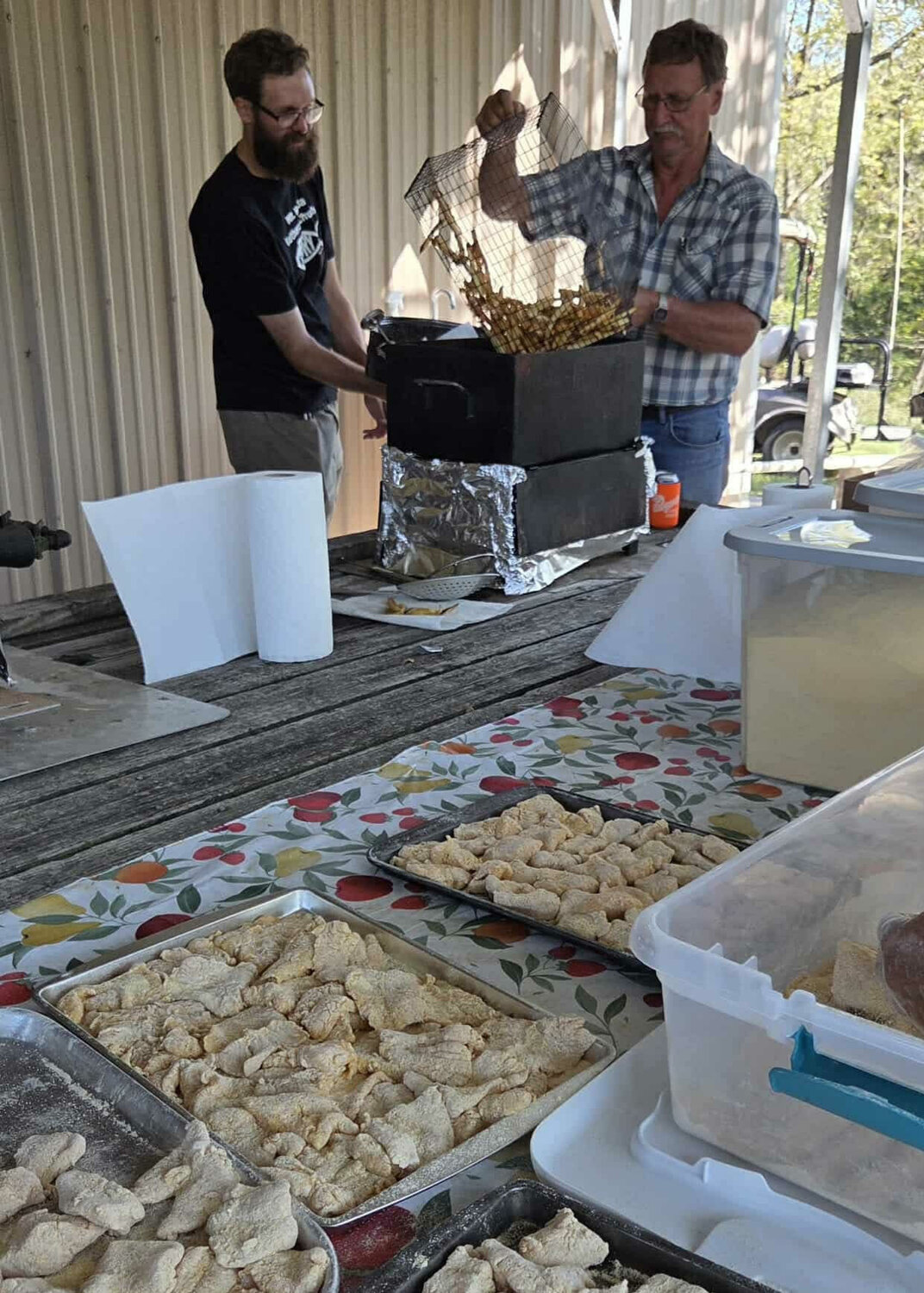 Massive Turnout For Beloved Mt. Hulda Fish Fry - Benton County Enterprise