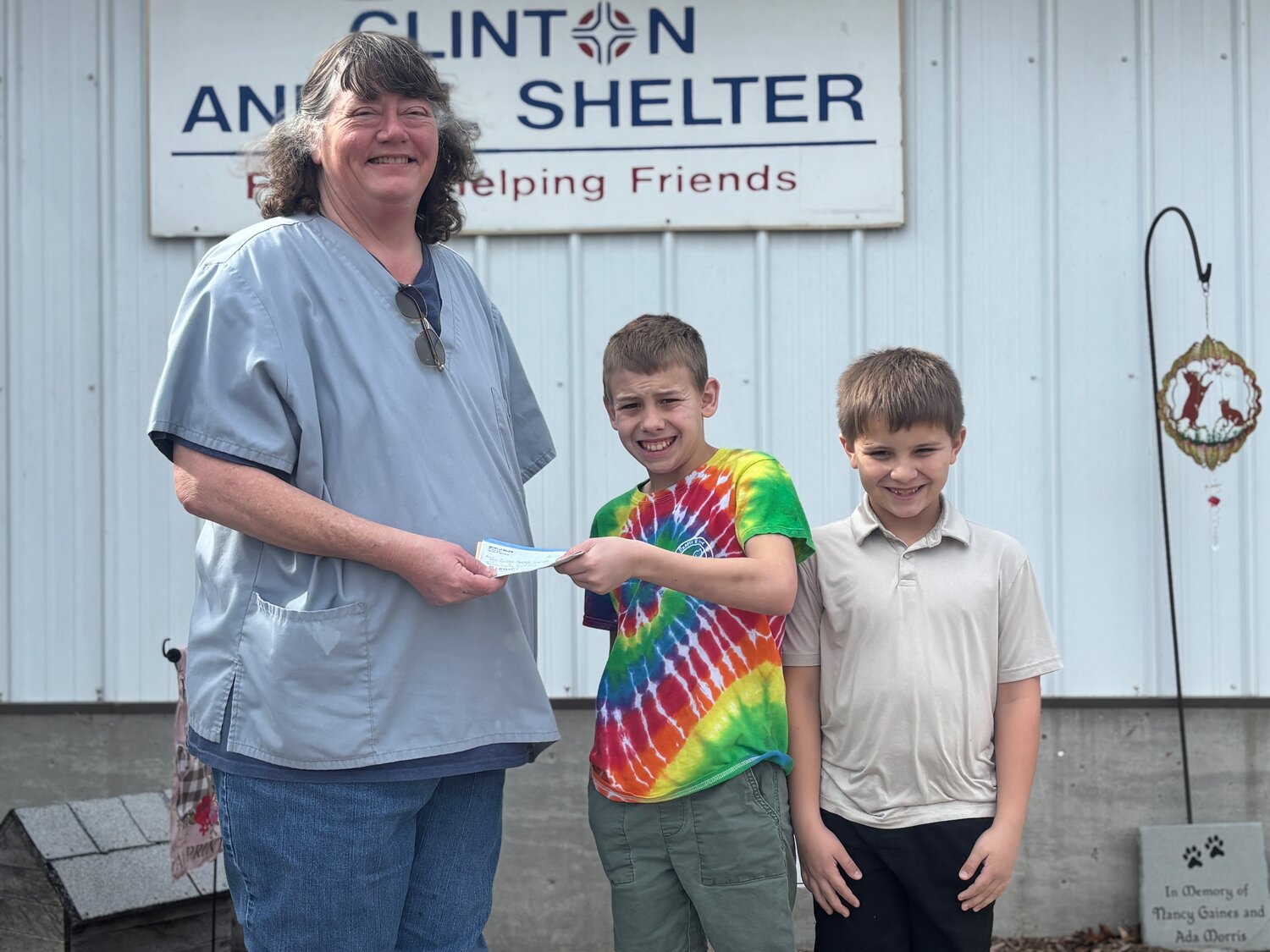 Clinton Boys Turn Love For Pet Into $1,000 Donation for Animal Shelter ...