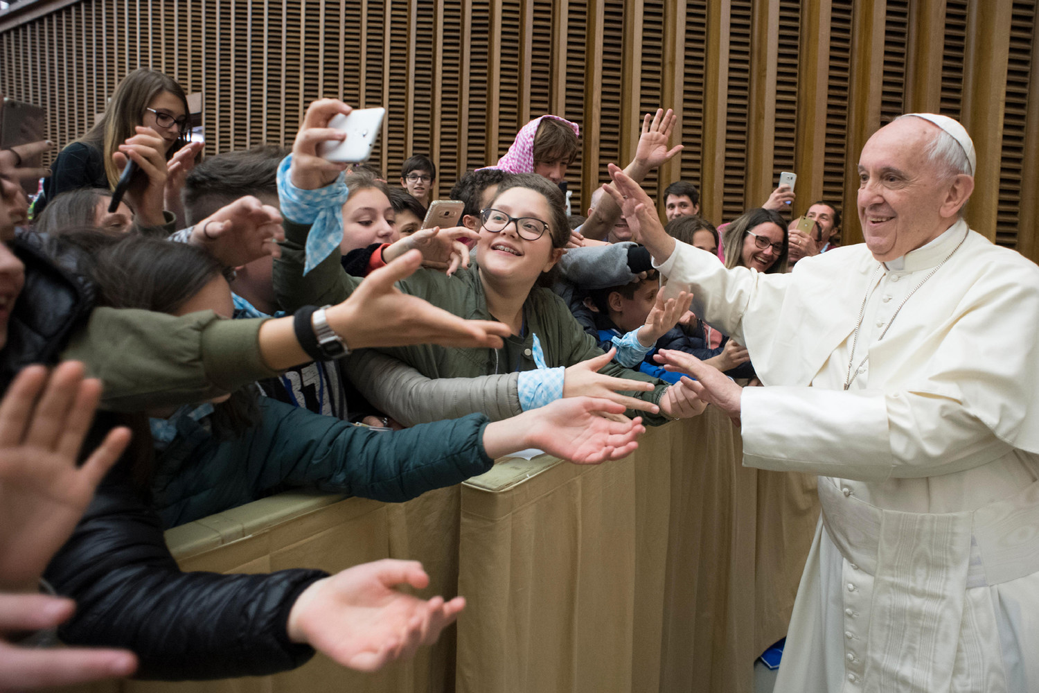 As young people speak to Church, they must listen to Jesus, Pope says ...