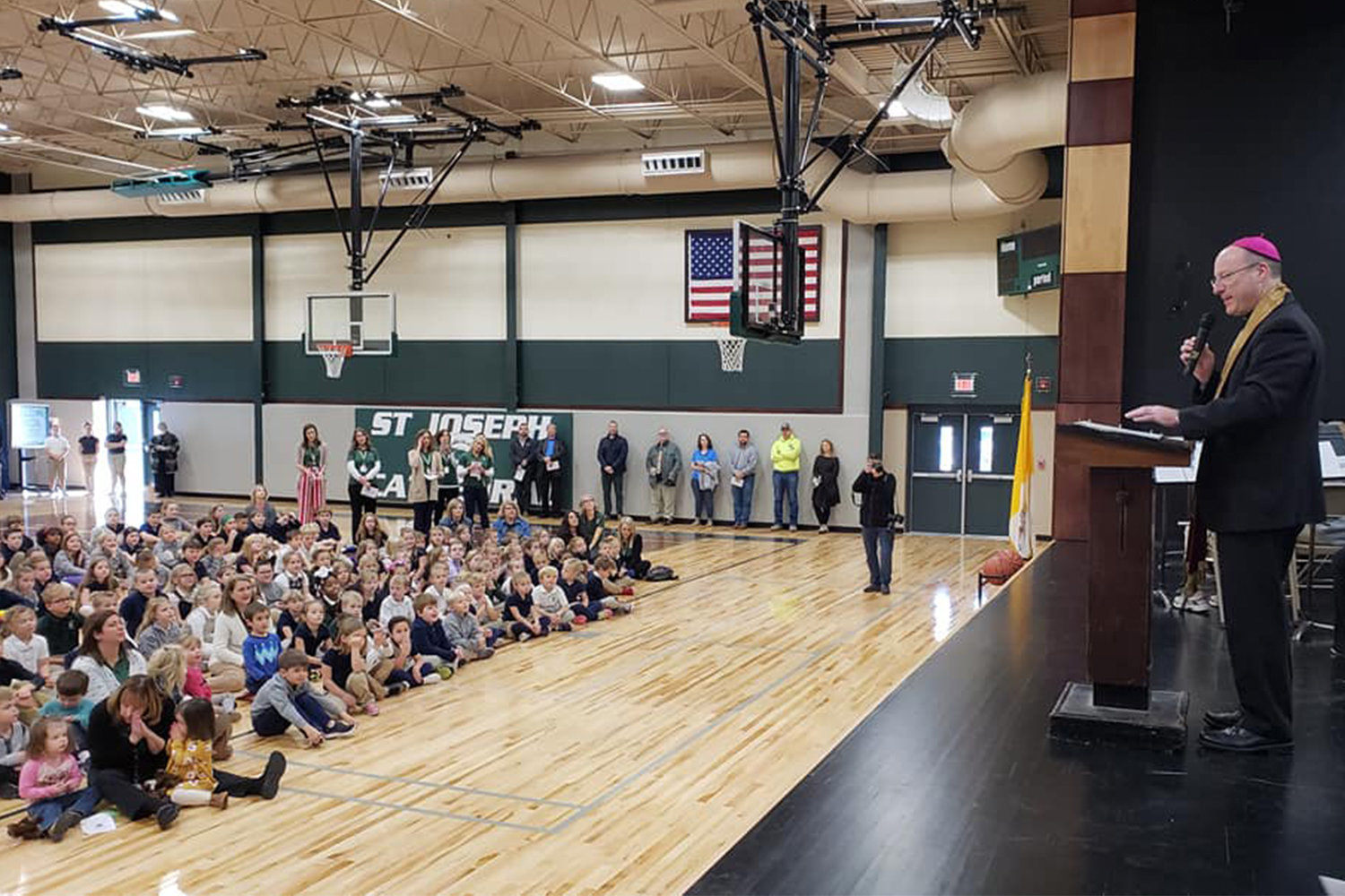Cathedral School gym, performing arts center completed, blessed | The ...