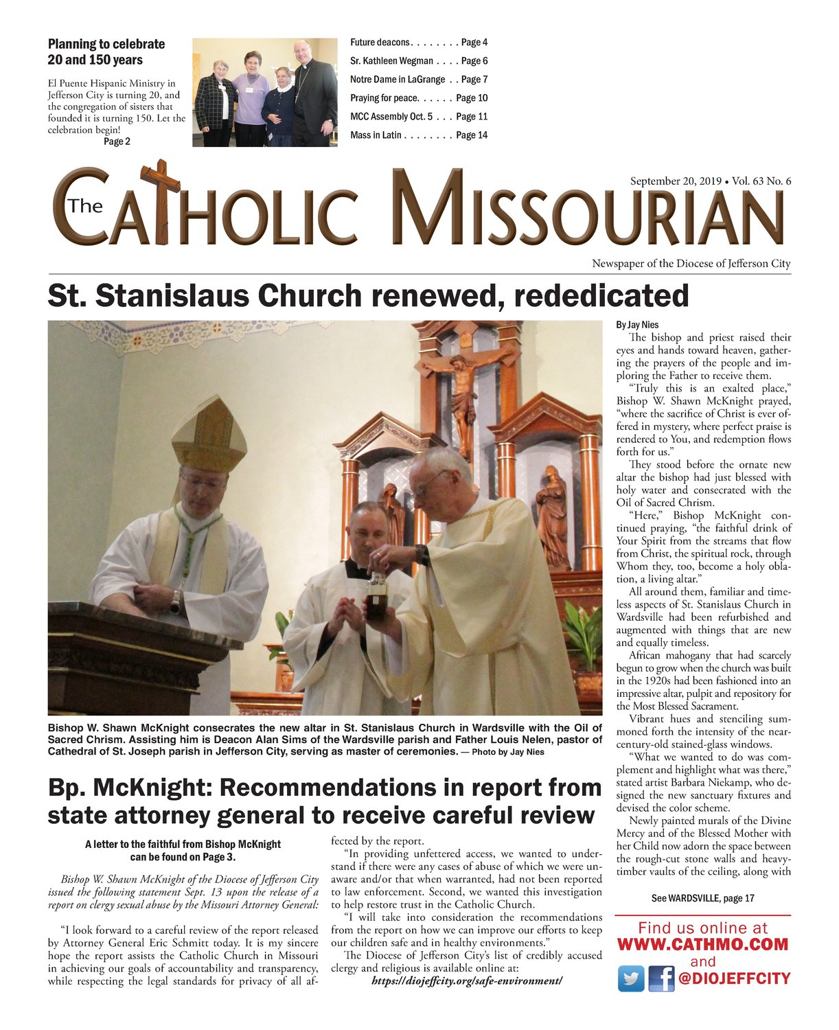 E-Editions | The Catholic Missourian