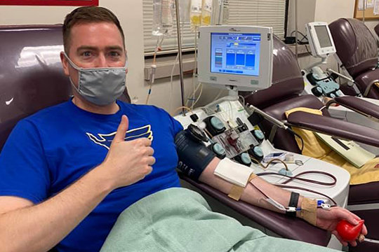 Fr. Reid recovers from COVID-19, donates plasma for research | The ...