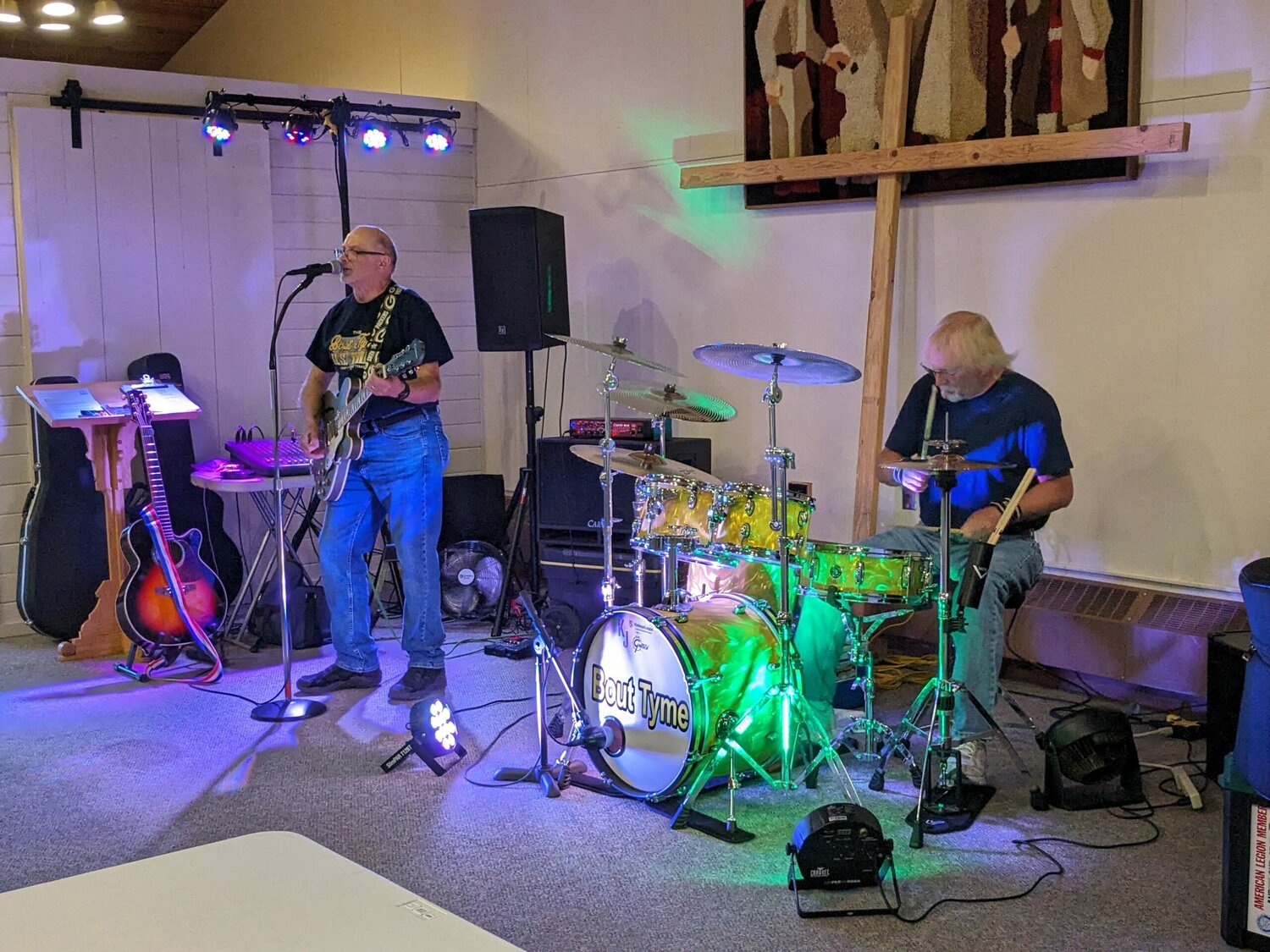 ‘Bout Tyme makes “quite a racket” at Luck’s first Music in the Park ...