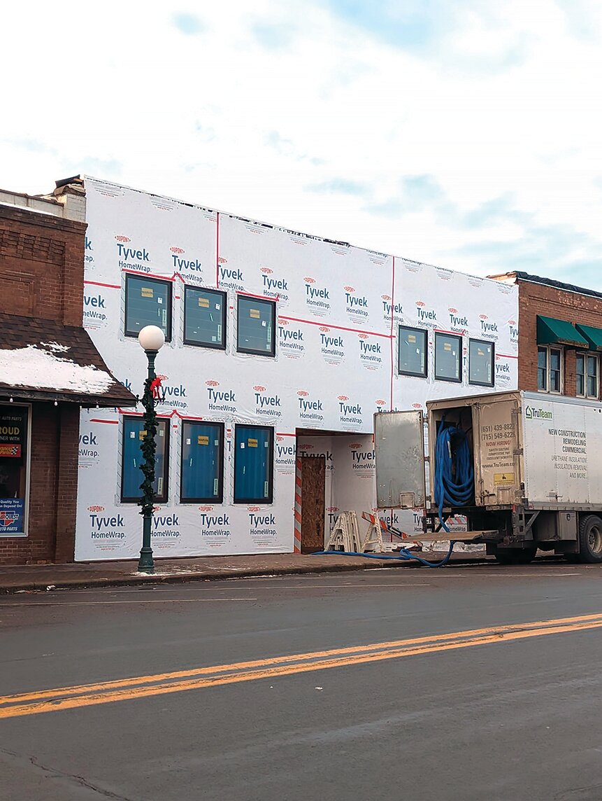 Construction continues on new Lodestone Bar & Grill in Frederic - Inter ...