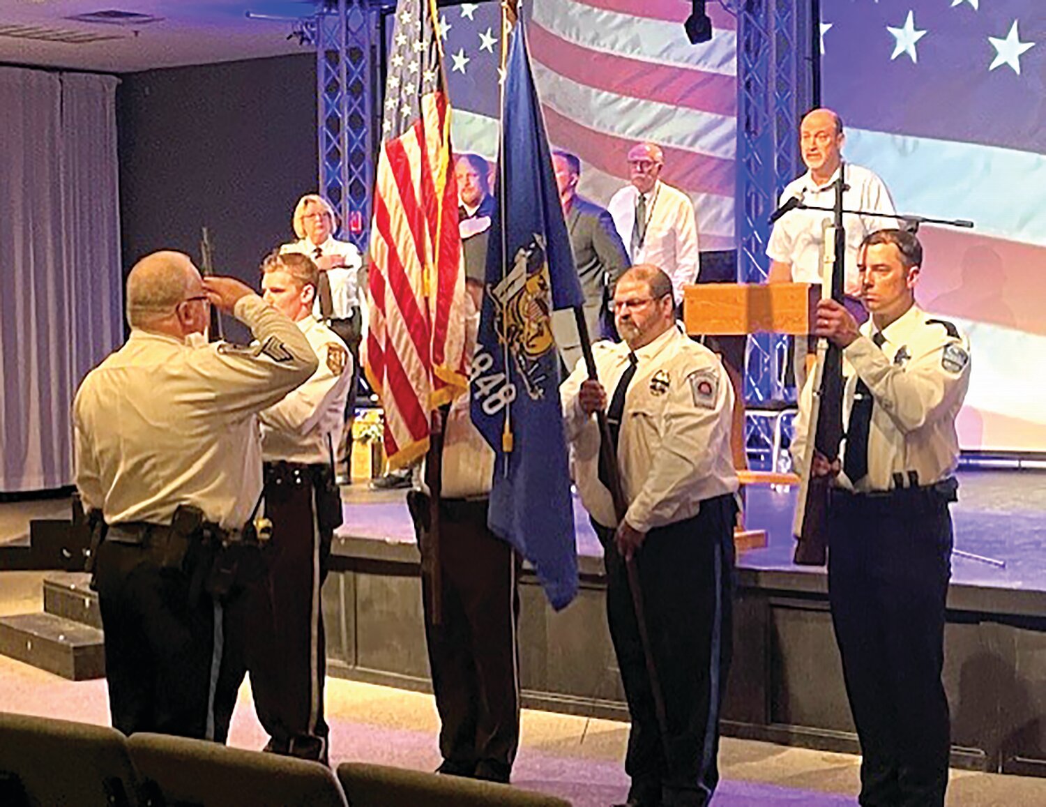 Community and police come together to honor fallen law enforcement ...