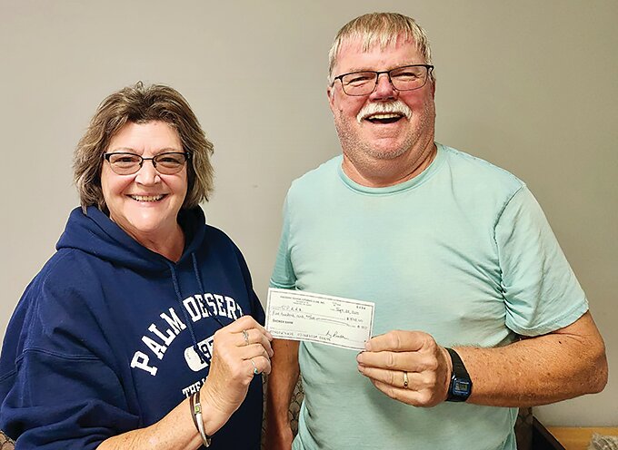 Frederic Senior Center donates to SPARK - Inter-County Leader