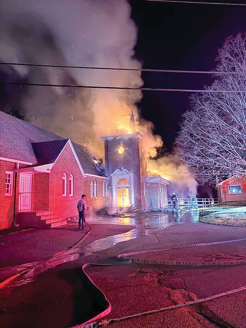 Fire rips through Faith Lutheran Church in Balsam Lake - Inter-County ...