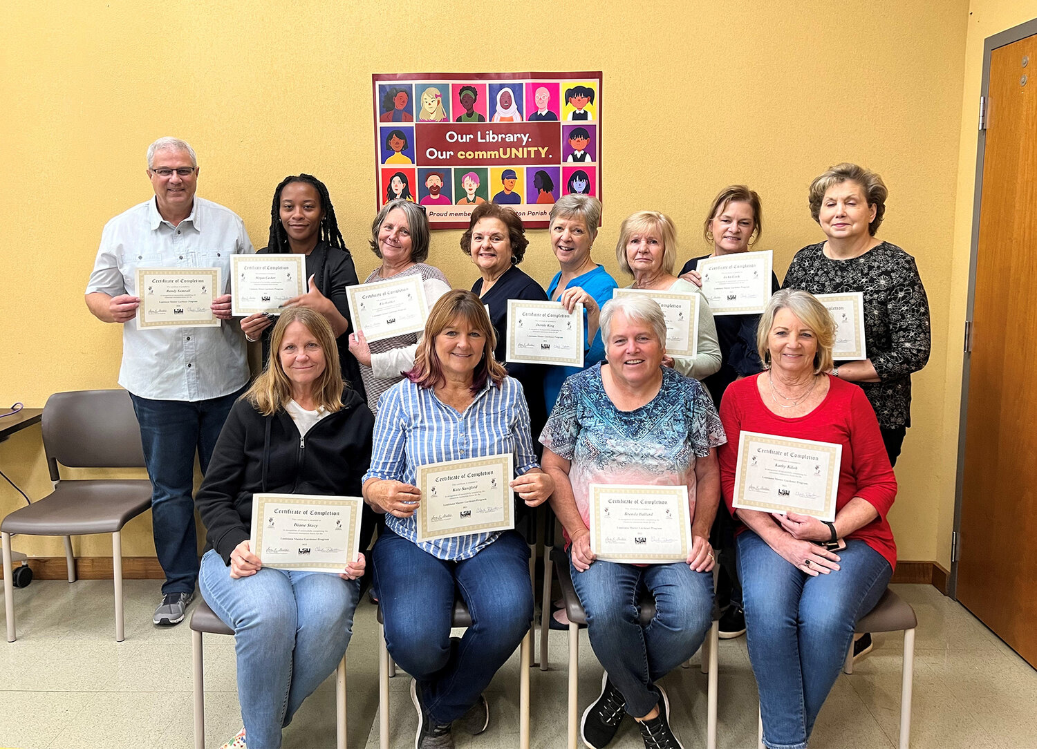 Graduates of Louisiana Master Gardener program honored - Livingston ...