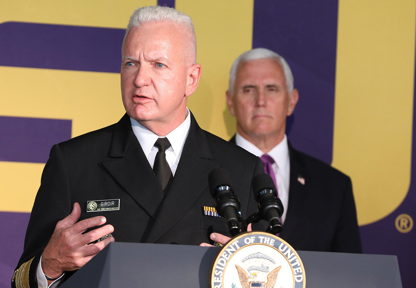Admiral Brett Giroir discusses vaccines, COVID-19 mitigation measures ...