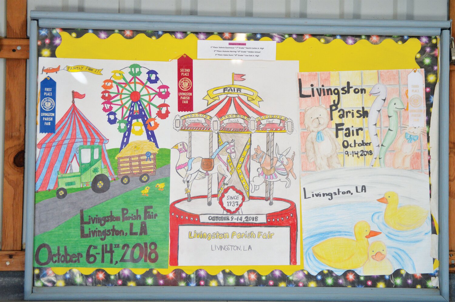 Livingston Parish Fair announces winners of annual poster, essay ...