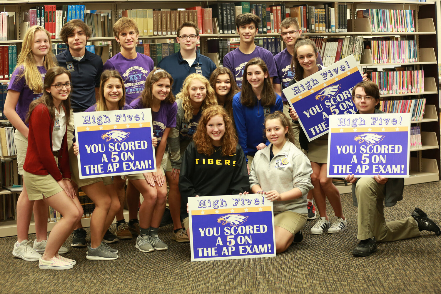 Live Oak High celebrates AP Scholars - Livingston Parish News