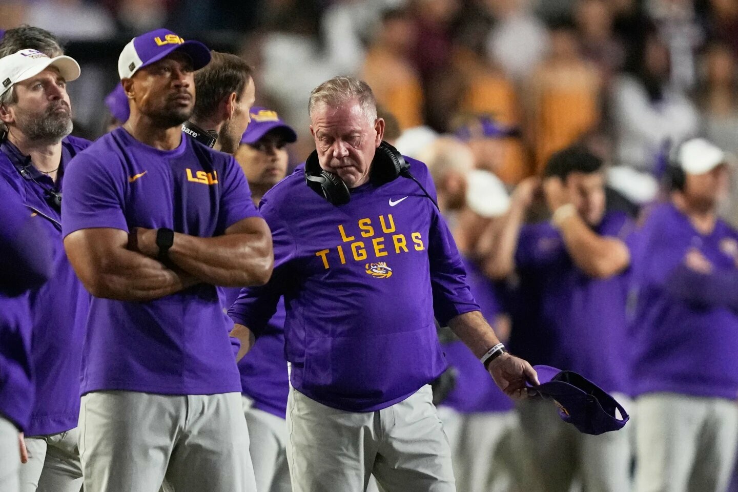 LSU fires coach Brian Kelly in the 4th season of his 10-year, $100 ...