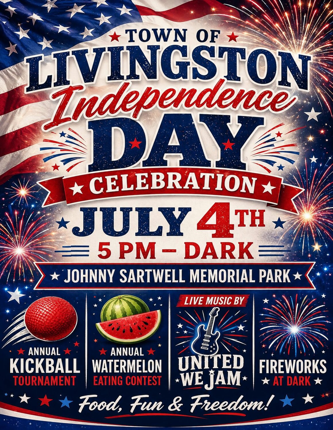 Town of Livingston water tank work resumes; July 4 celebration set ...