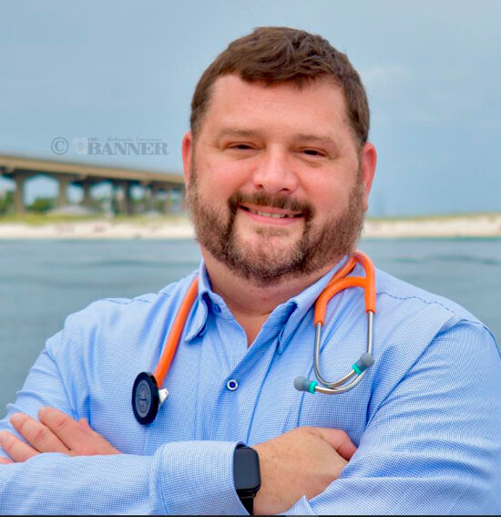 Dr. Ryan Forbess Treats Patient After Shark Attack | The Mckenzie Banner