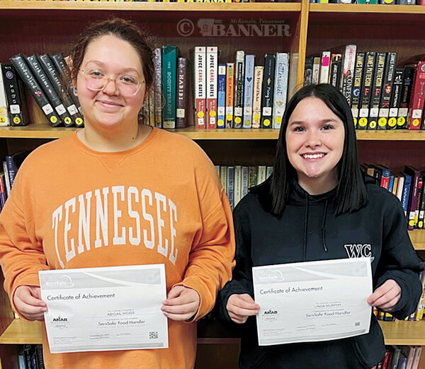 West Carroll Students Earn Food Safety Certifications | The Mckenzie Banner