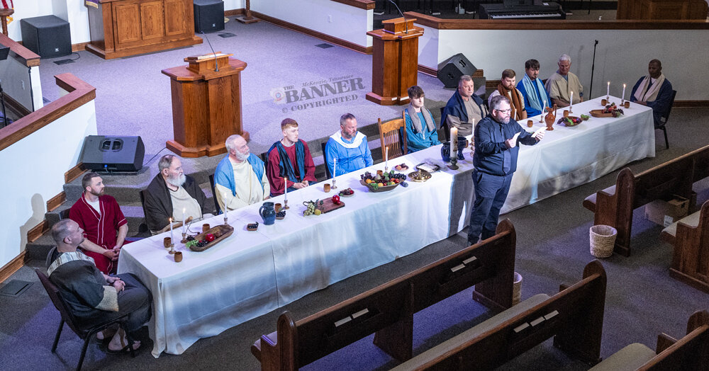 Living Lord’s Last Supper Portrayed at First CP Church | The Mckenzie ...