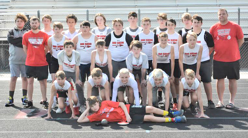 2022 Missouri Valley Middle School Track Teams | Missouri Valley Times News