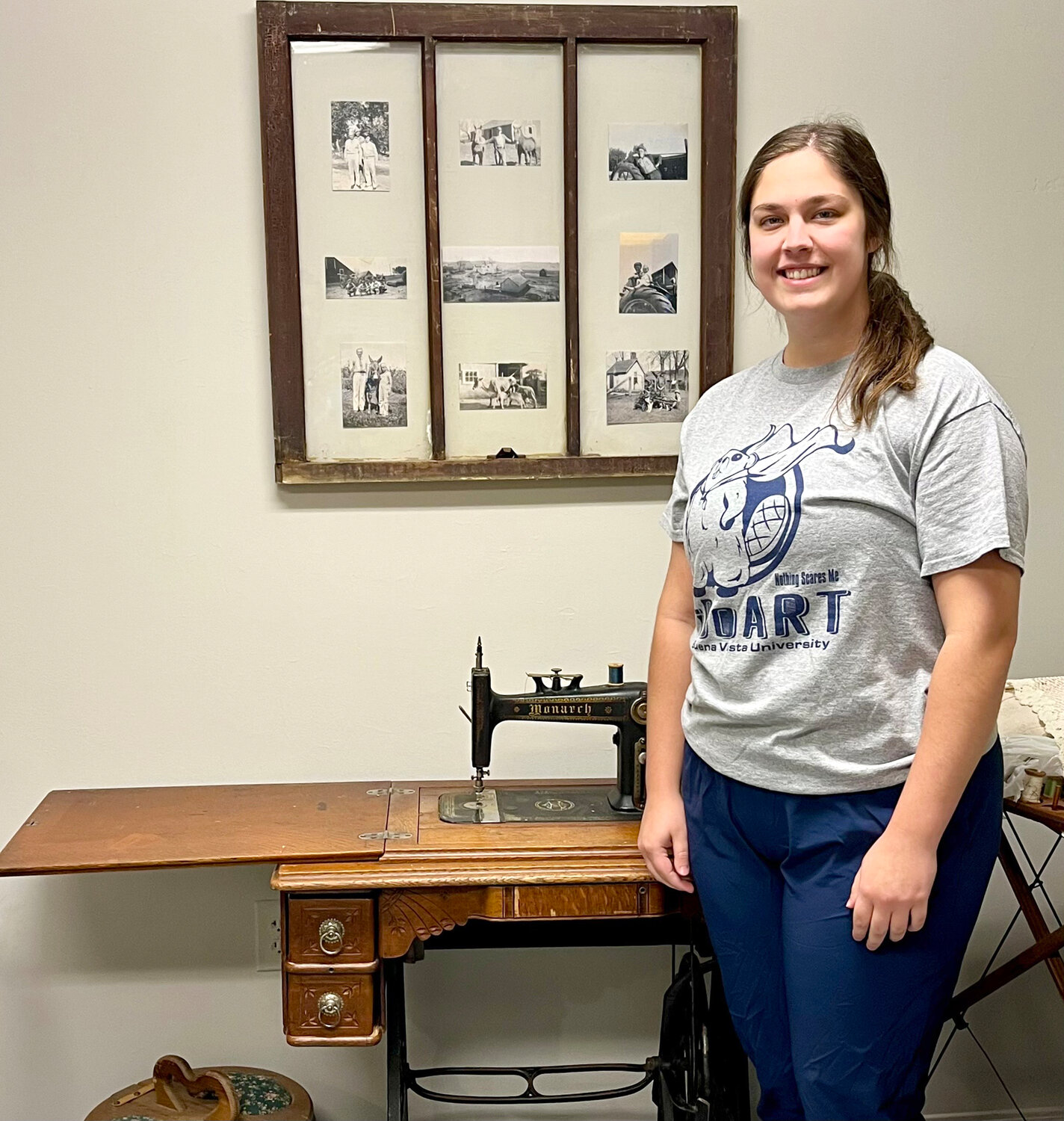 Meseck senior art exhibit on display at Buena Vista | The Mapleton Press