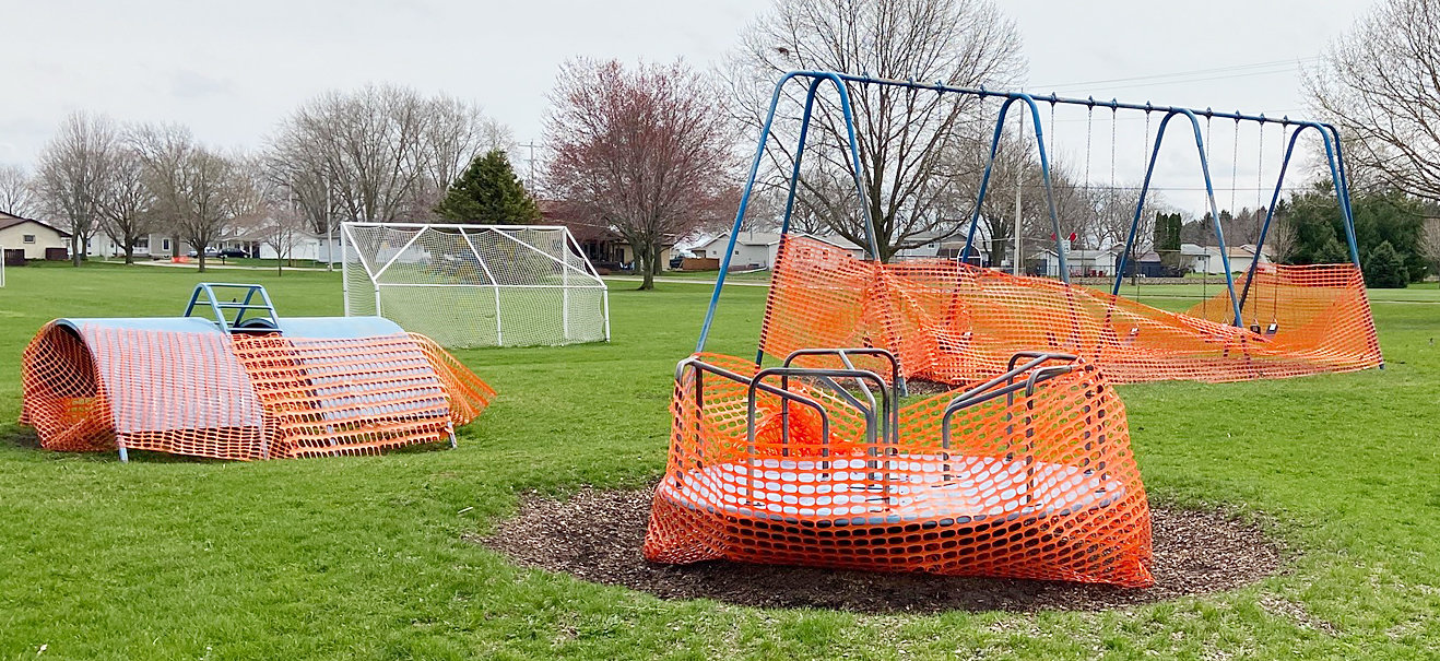 City playgrounds closed due to COVID-19 | North Scott Press