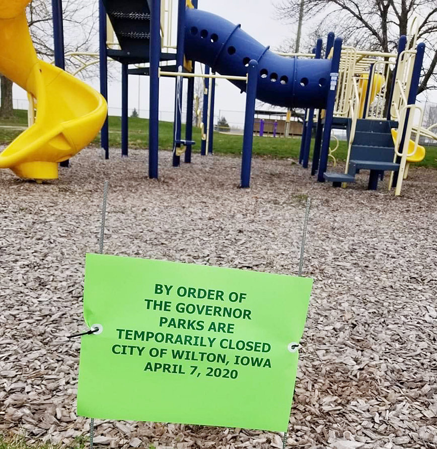 City playgrounds closed due to COVID-19 | North Scott Press