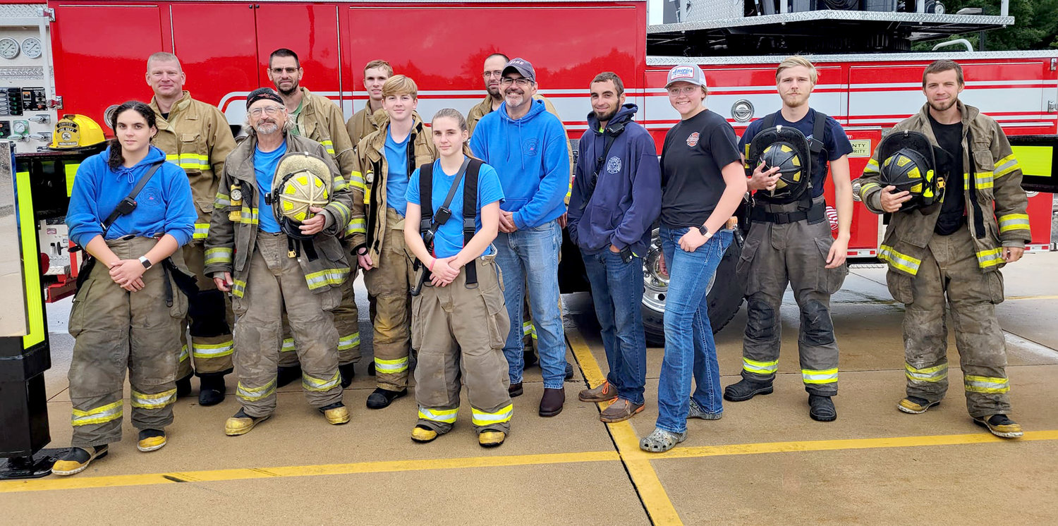 Explorers step up to honor 9/11 heroes | North Scott Press