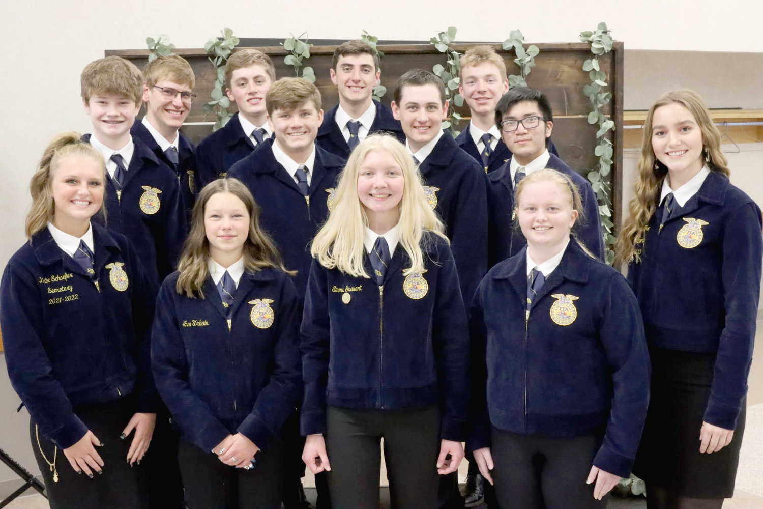 Welcome new high school FFA leaders | North Scott Press