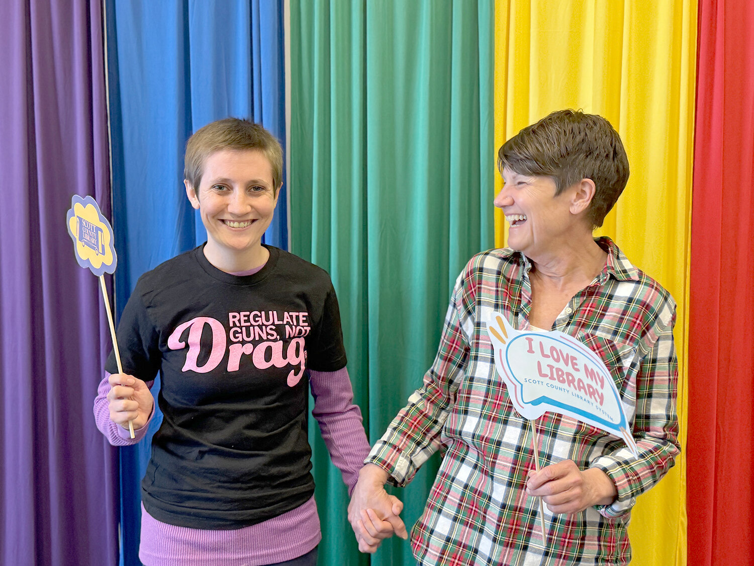 Library rocks with inclusion to remember Cindi Davis | North Scott Press