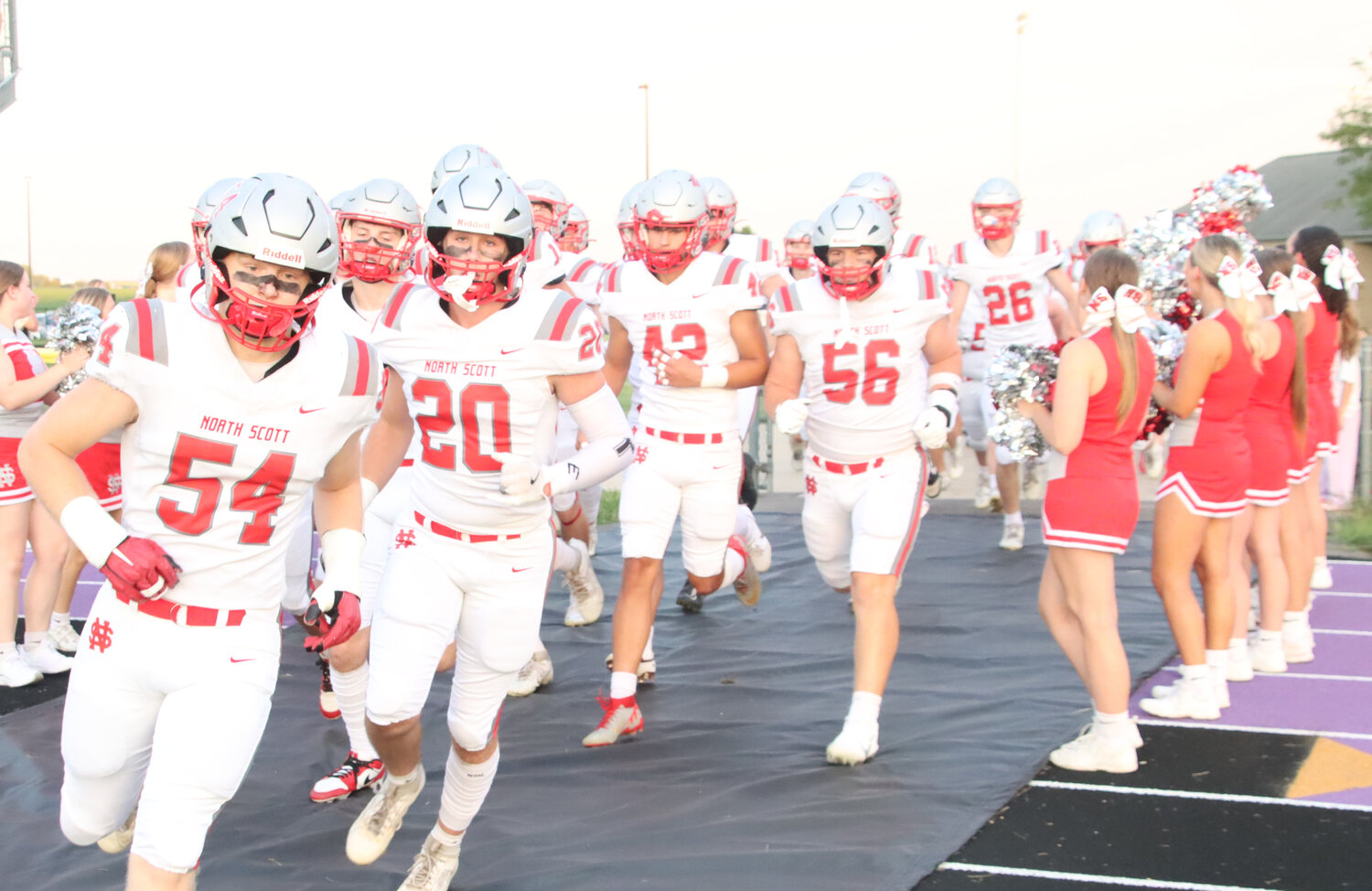 Strong finish negates slow start in season opener | North Scott Press