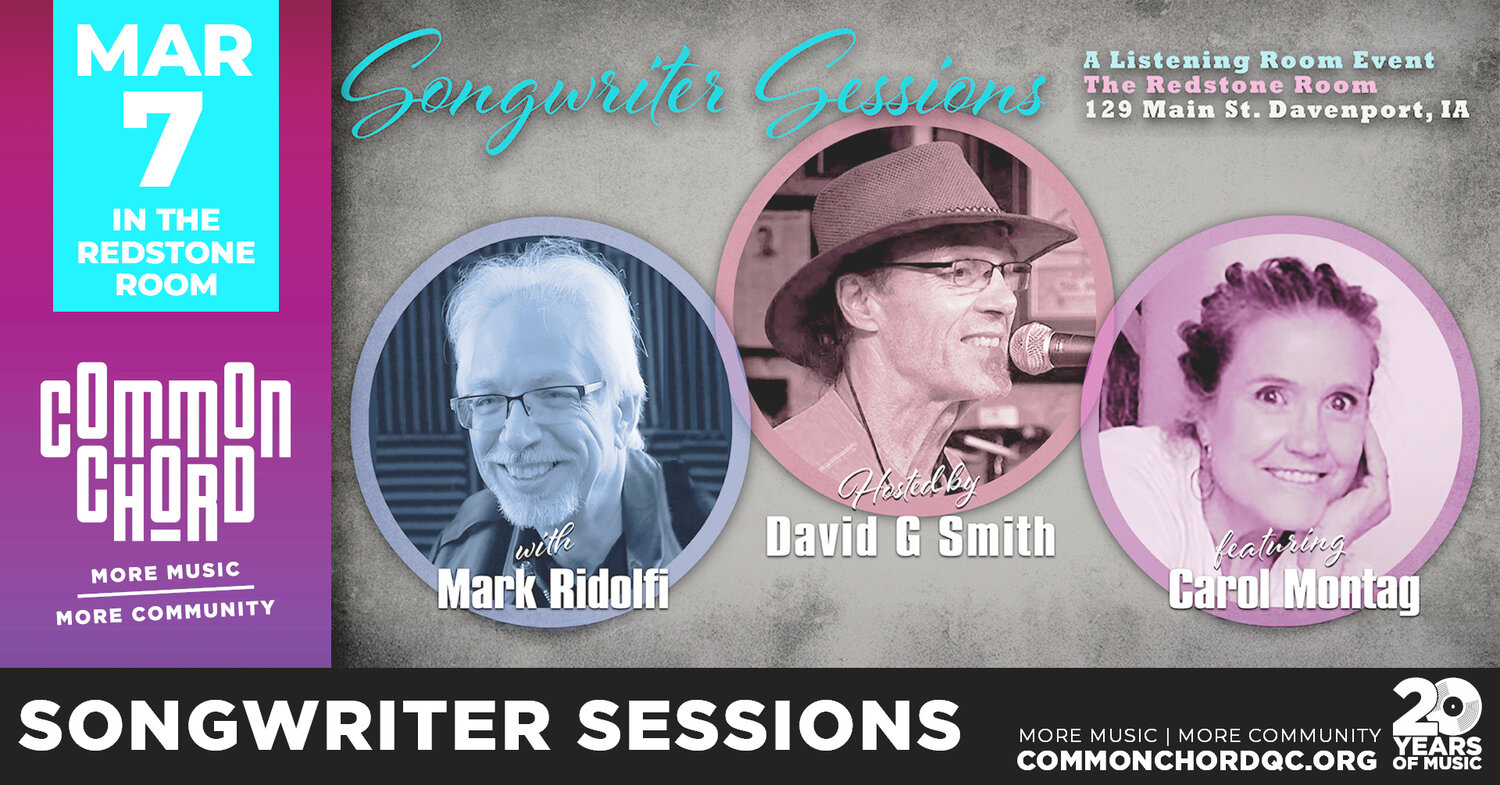 Songwriters Friday at The Redstone | North Scott Press