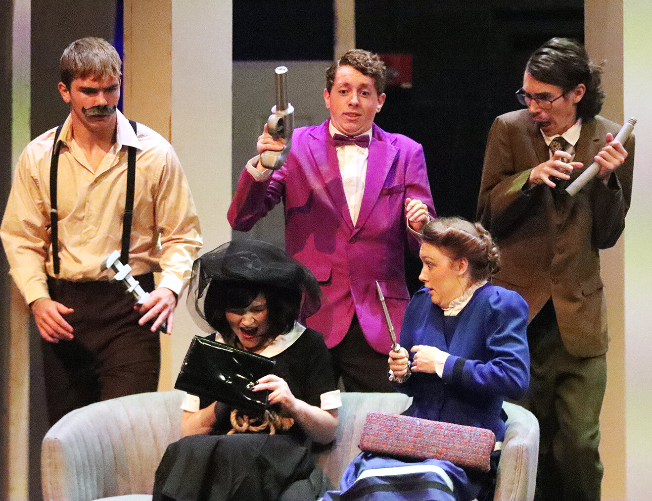 Theydunnit! High school play brings Clue to life | North Scott Press
