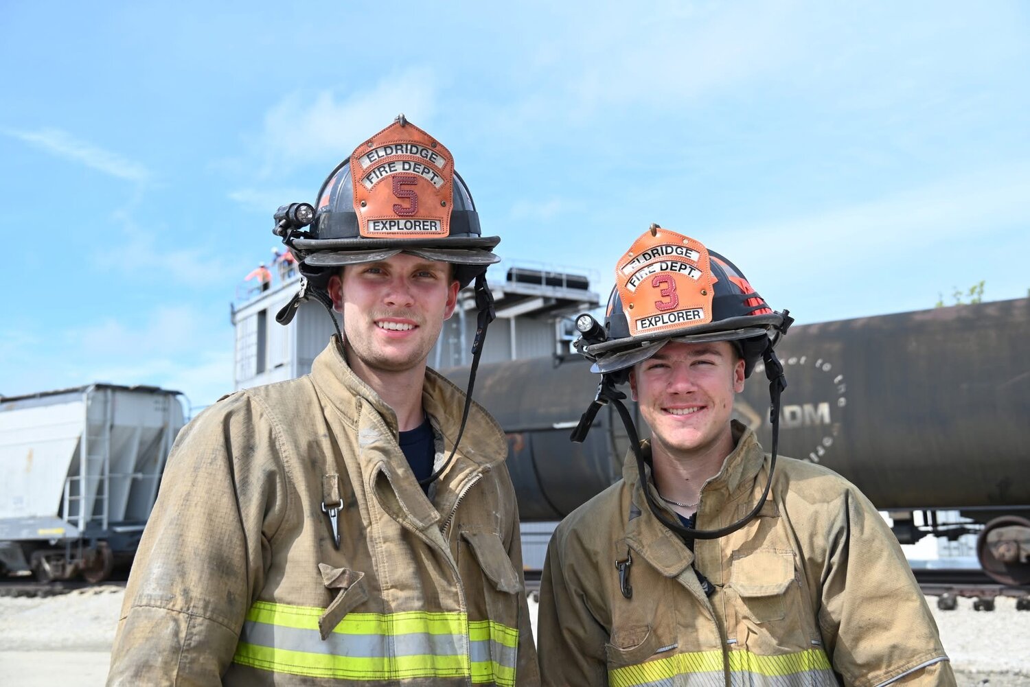 Fire Explorers learn the ropes—and hoses, and ladders | North Scott Press
