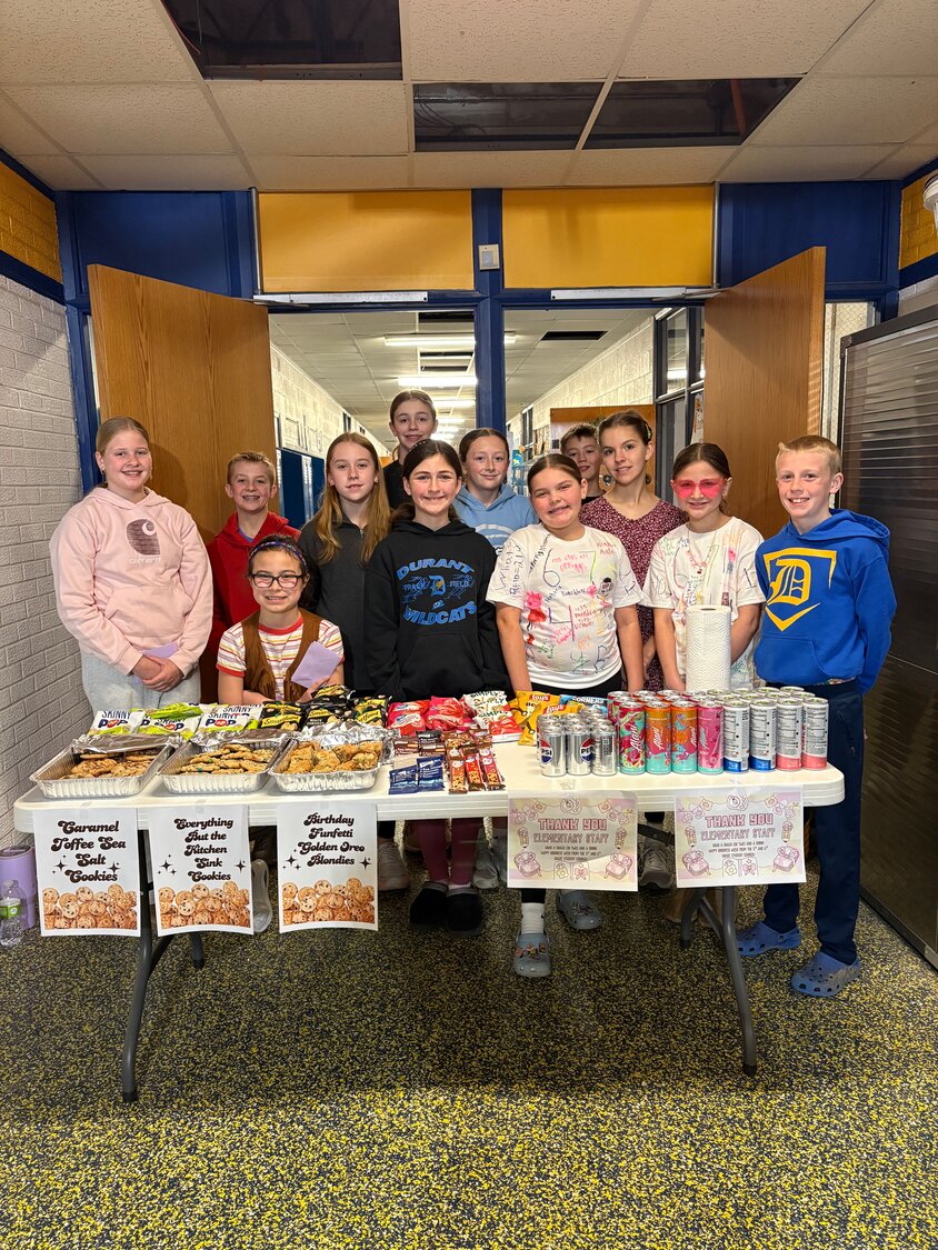 Durant Elementary Student Council shows power of kindness | Wilton ...