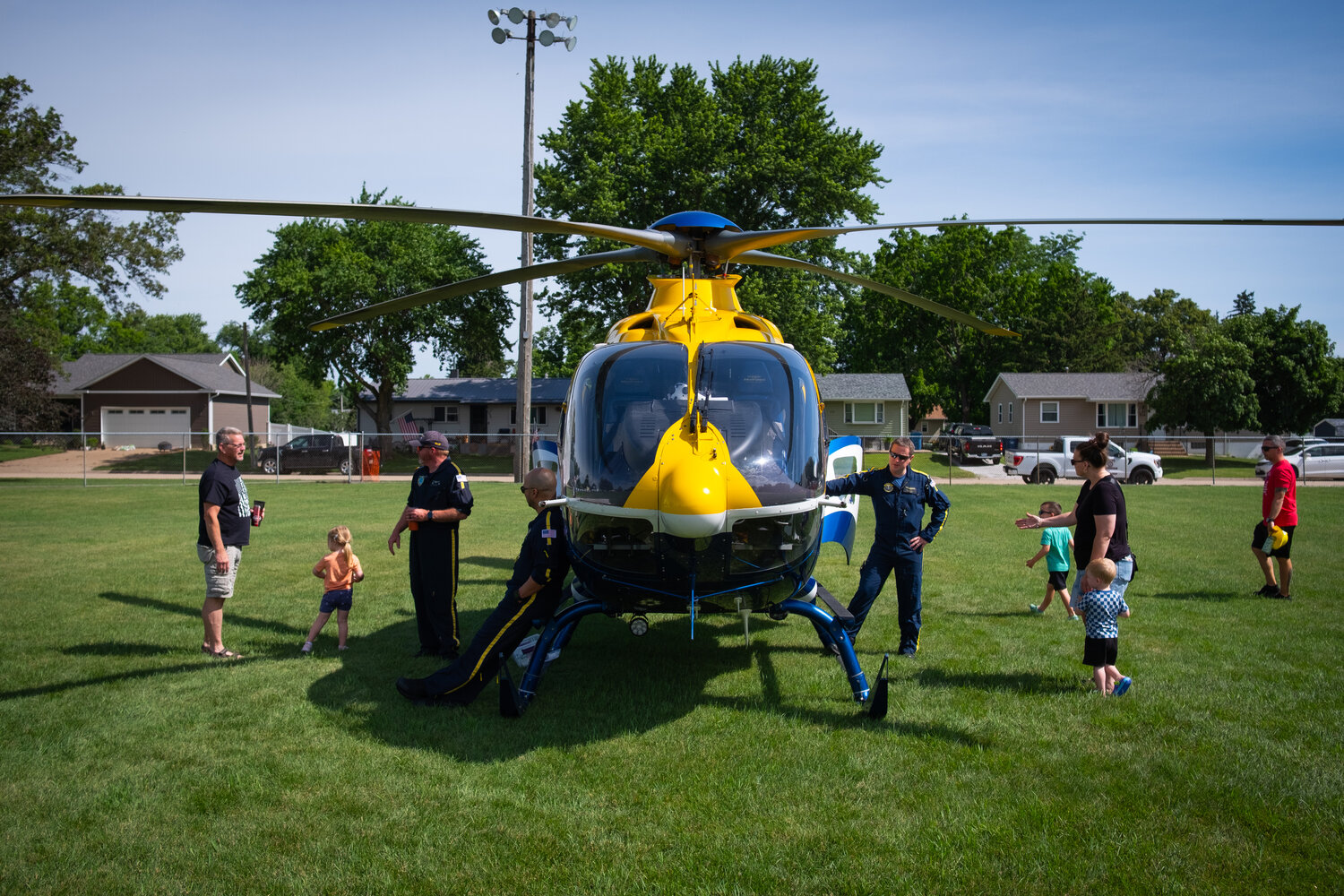 PHOTO GALLERY: Touch-a-truck... and-a-helicopter | North Scott Press