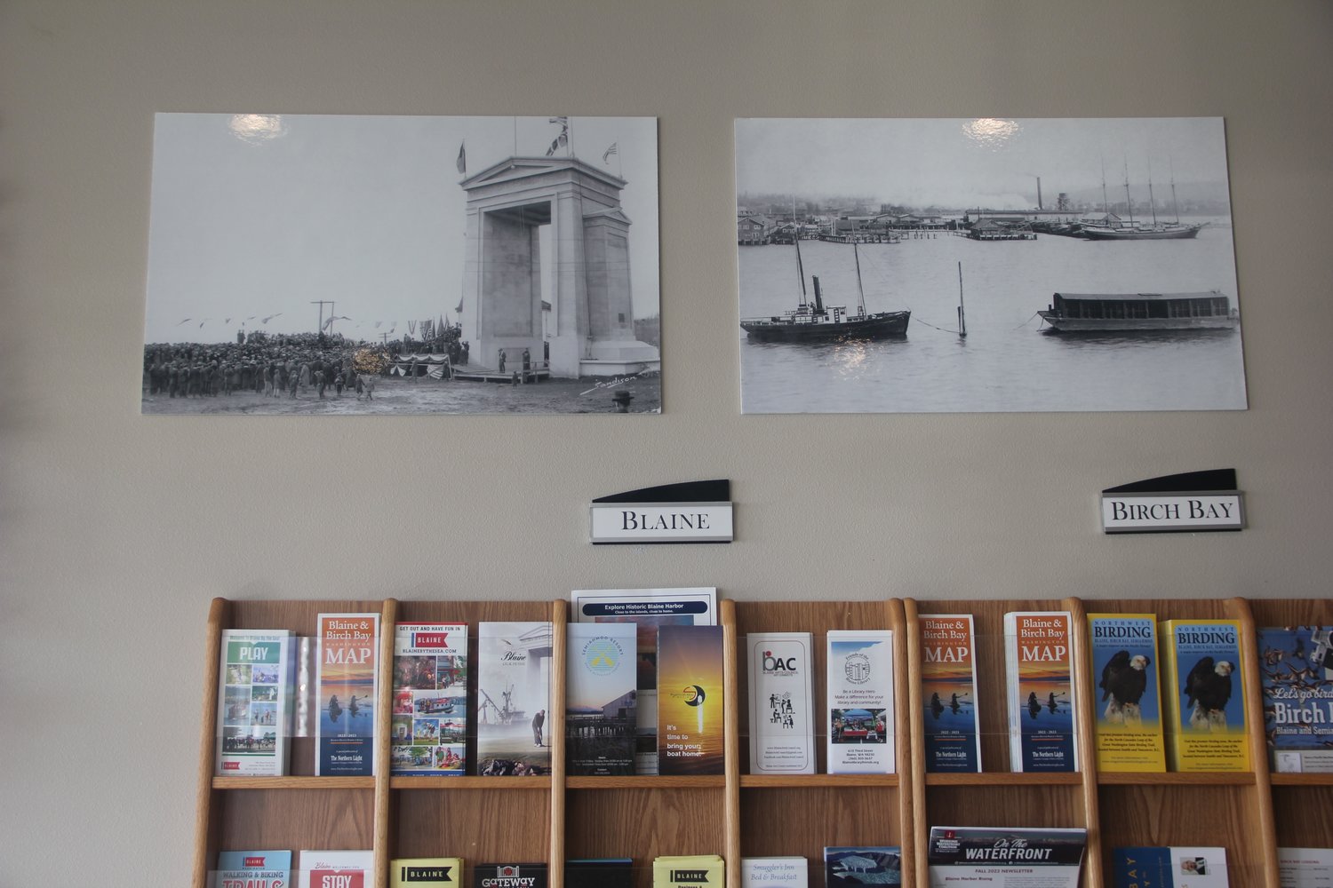 Blaine visitor center displays historic photos | The Northern Light