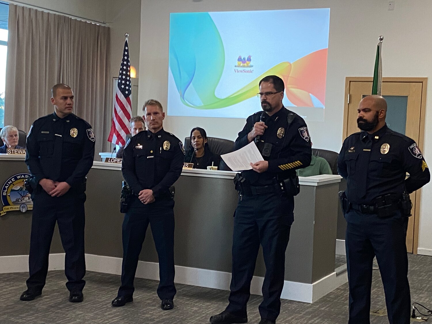 Blaine police officers receive life-saving awards | The Northern Light