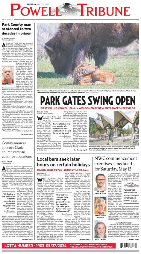 Powell Tribune May 9, 2023 | Powell Tribune