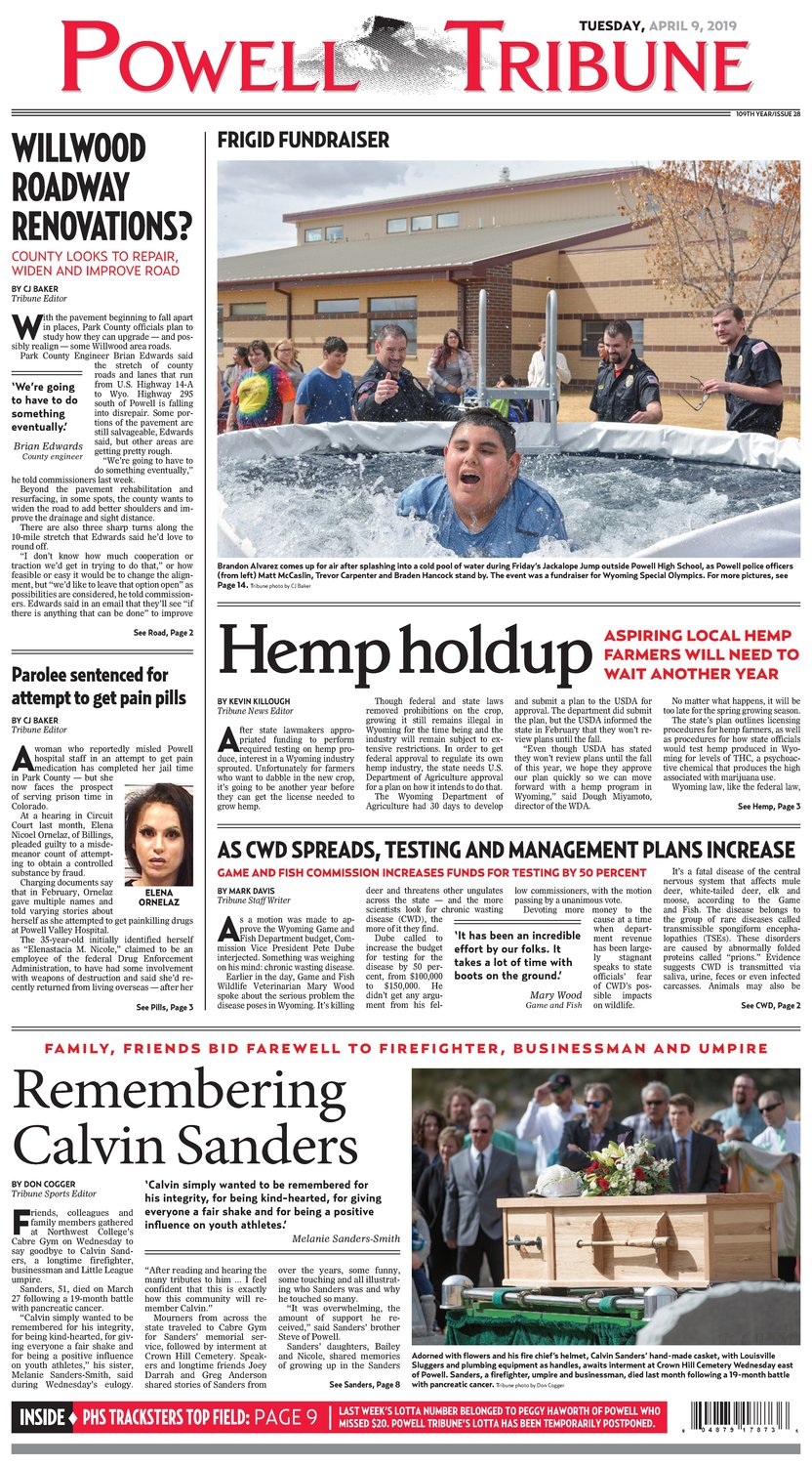 Powell Tribune April 9, 2019 | Powell Tribune