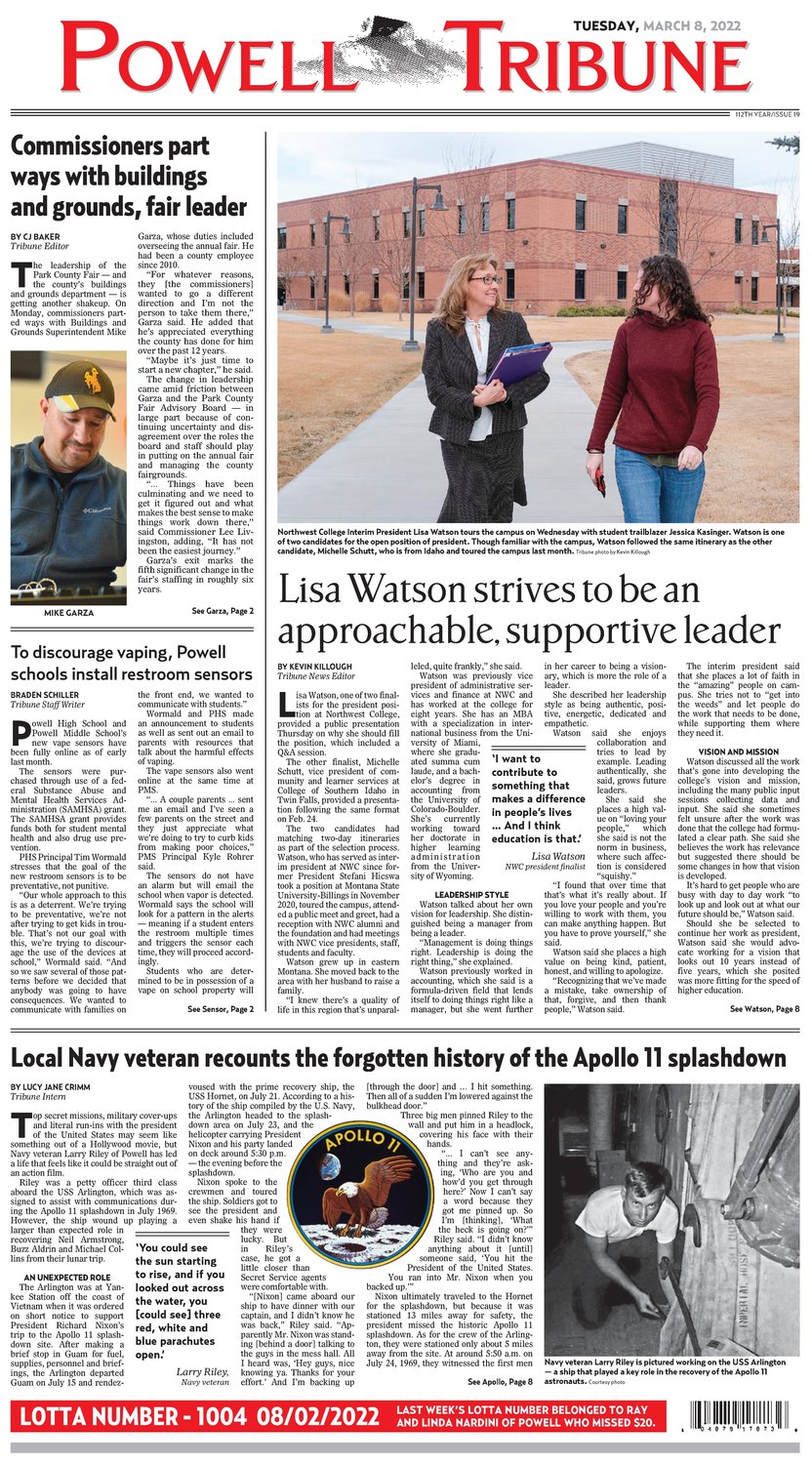Powell Tribune March 8, 2022 | Powell Tribune