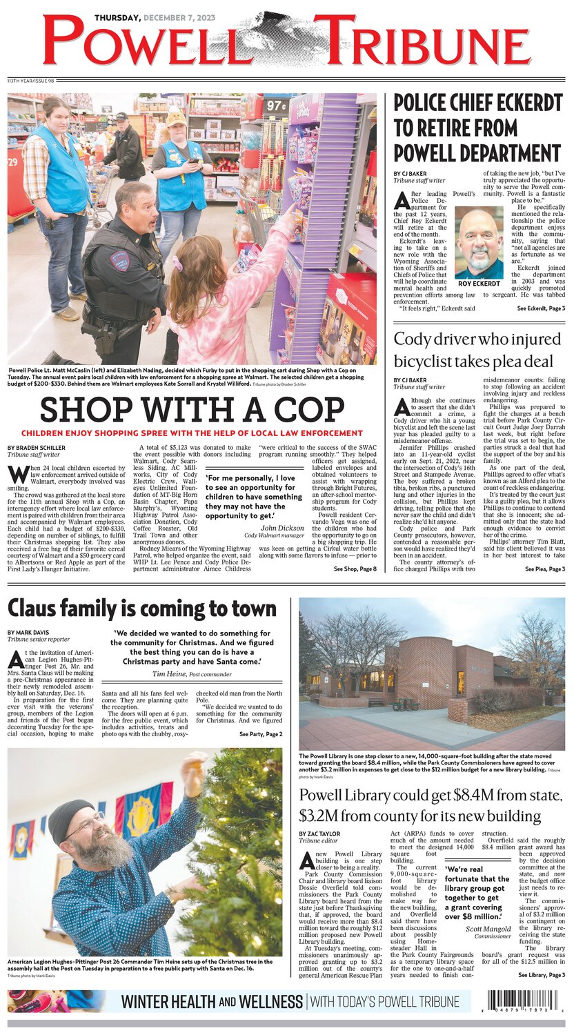 E-Editions | Powell Tribune