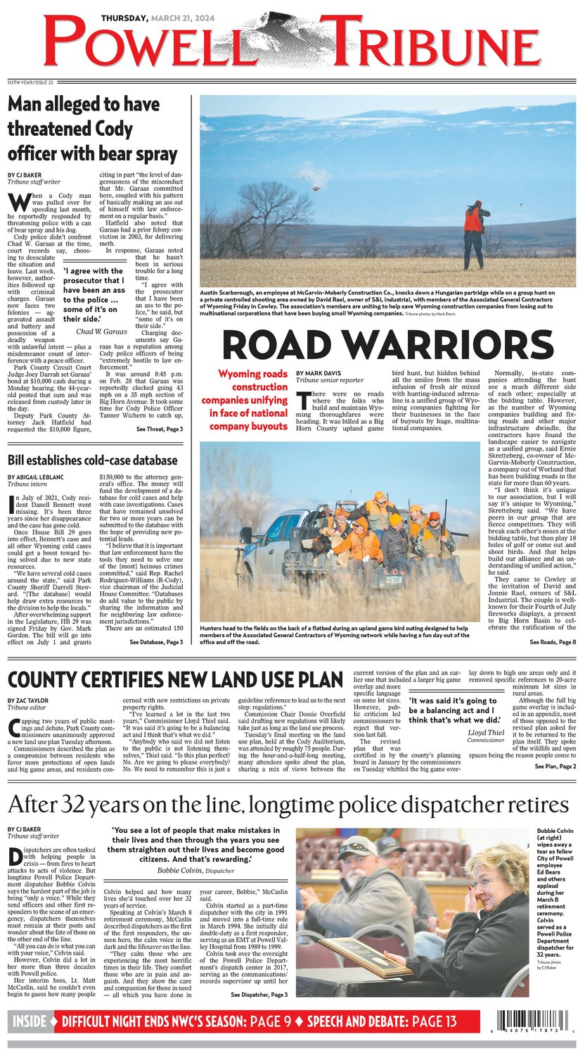E-Editions | Powell Tribune