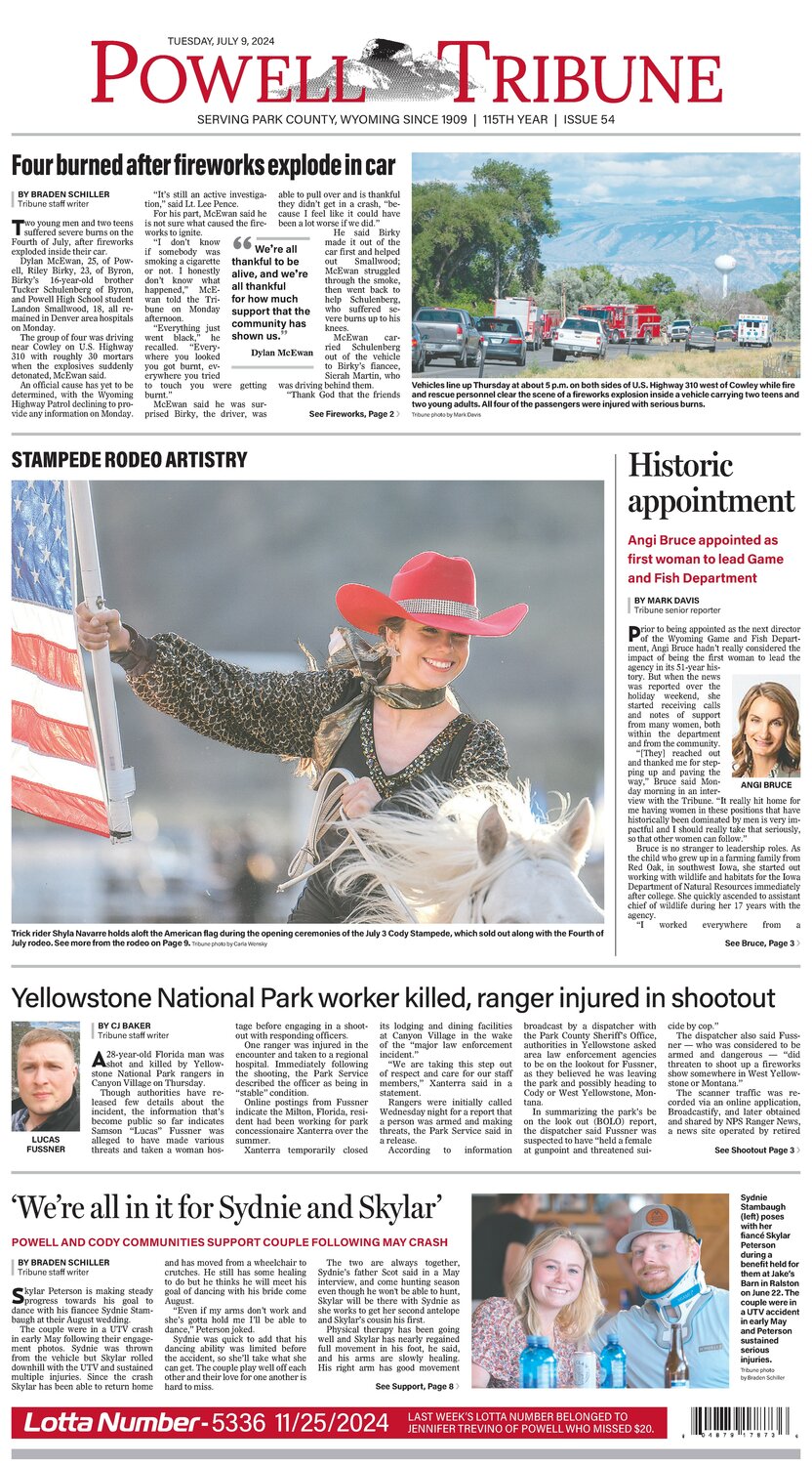 E-Editions | Powell Tribune