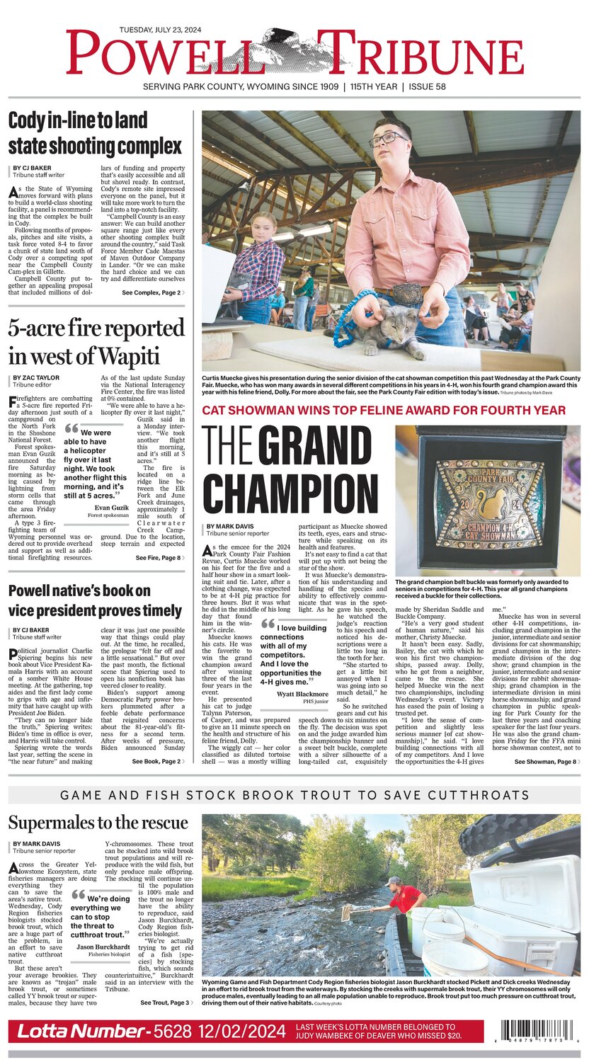 E-Editions | Powell Tribune