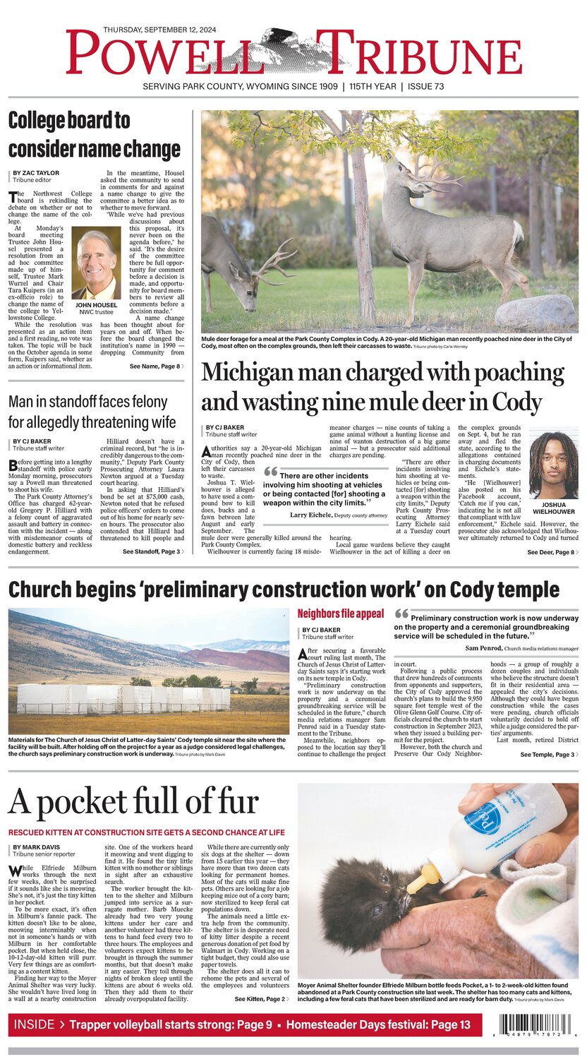 E-Editions | Powell Tribune