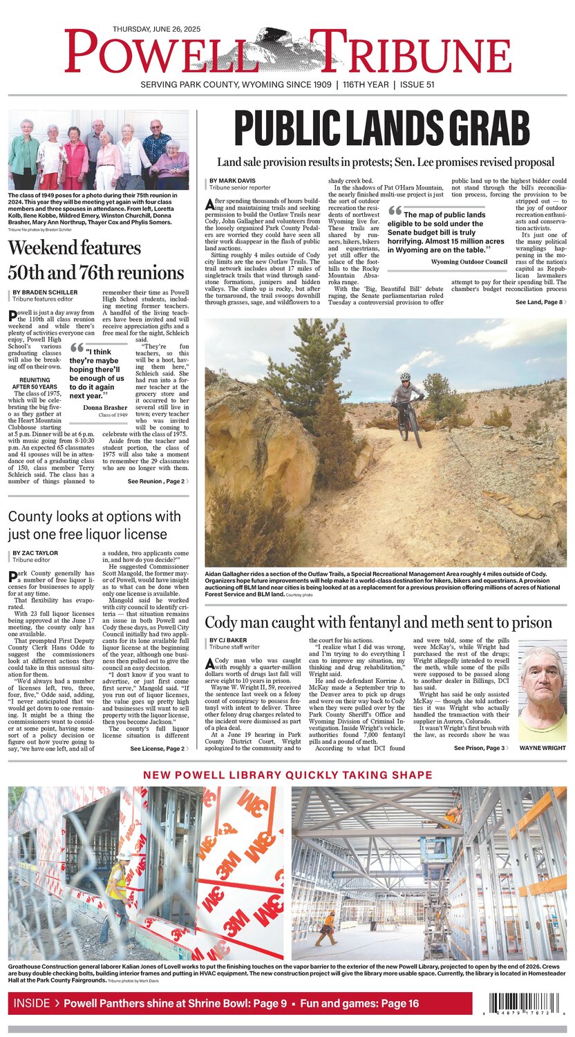 E-Editions | Powell Tribune