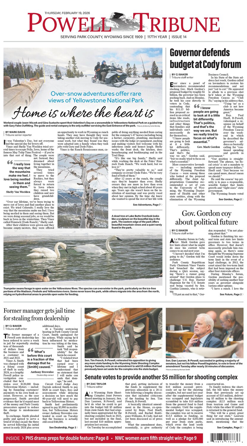 E-Editions | Powell Tribune