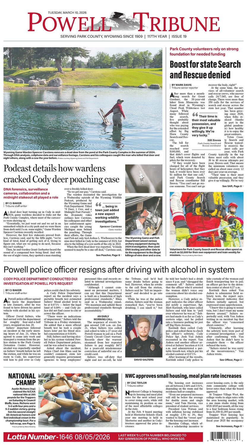E-Editions | Powell Tribune