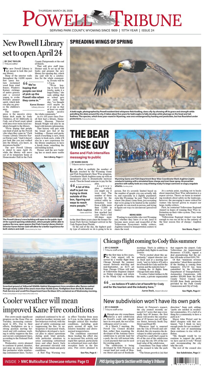 E-Editions | Powell Tribune