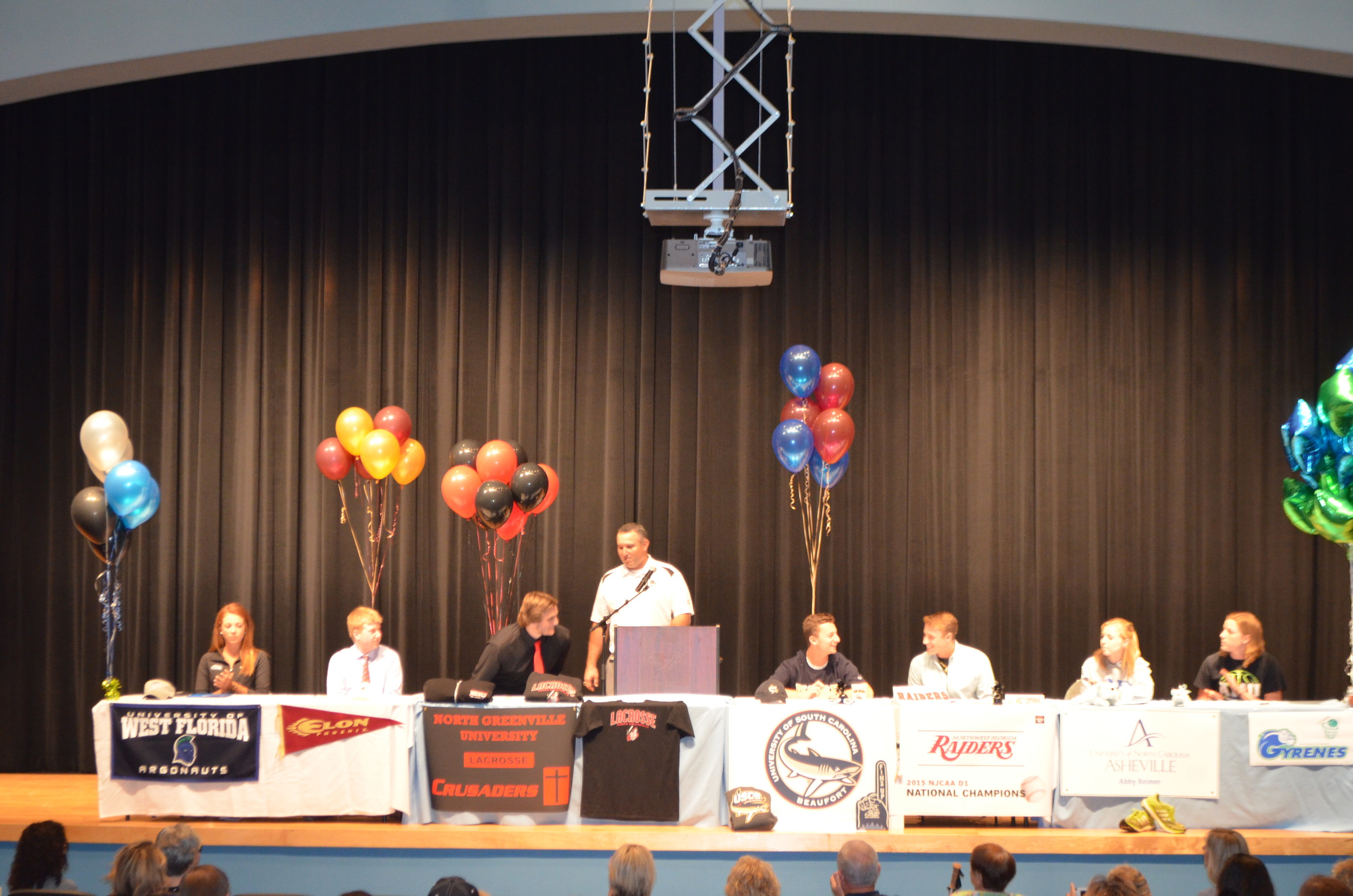 Sharks athletes sign on with early college commitments - The Ponte ...