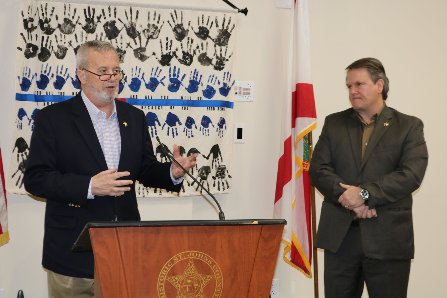 SJSO honors career of Brian Harrington with retirement party - The ...